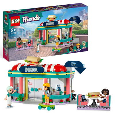 LEGO Friends Heartlake Downtown Diner Playset 41728 | Toys & Character ...