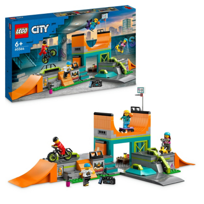 LEGO City Street Skate Park with Toy Bike 60364 | Toys & Character ...