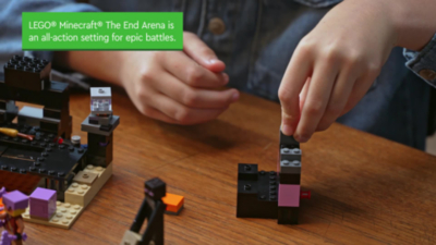 LEGO Minecraft The End Arena Battle Playset 21242 | Toys & Character ...