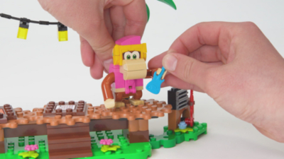 LEGO Super Mario Dixie Kong's Jungle Jam Expansion Set 71421 | Toys ...