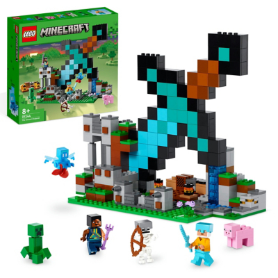 LEGO Minecraft The Sword Outpost Building Toy 21244 | Toys & Character ...