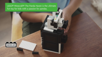 LEGO Minecraft The Panda Haven House Set 21245 | Toys & Character ...