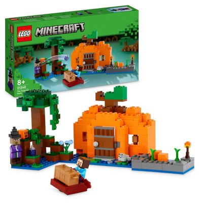 LEGO Minecraft The Pumpkin Farm Building Toy 21248 | Toys & Character ...