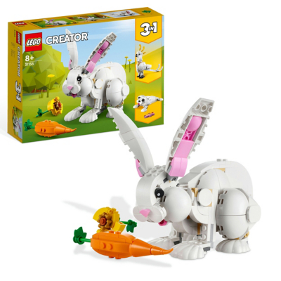 LEGO Creator 3in1 White Rabbit Toy Animal Set 31133 | Toys & Character ...