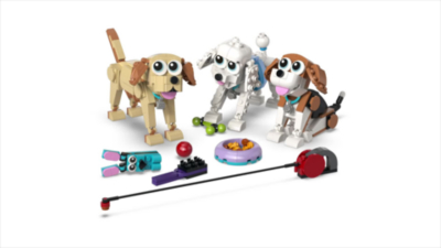 LEGO Creator 3 in 1 Adorable Dogs Animal Toys 31137 | Toys & Character ...
