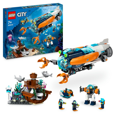 LEGO City Deep-Sea Explorer Submarine Toy 60379 | Toys & Character ...