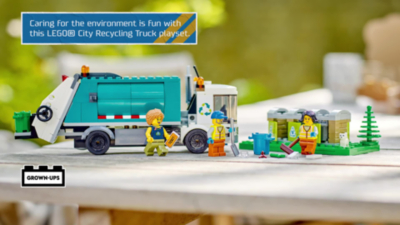 LEGO City Recycling Truck Bin Lorry Toy 60386 | Toys & Character ...