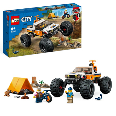 LEGO City 4x4 Off-Roader Adventures Car Set 60387 | Toys & Character ...