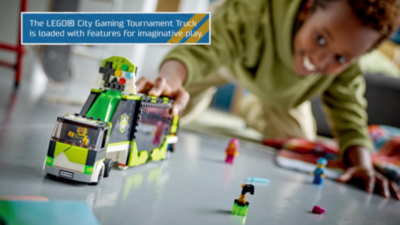 LEGO City Gaming Tournament Truck Building Toy 60388 | Toys & Character ...