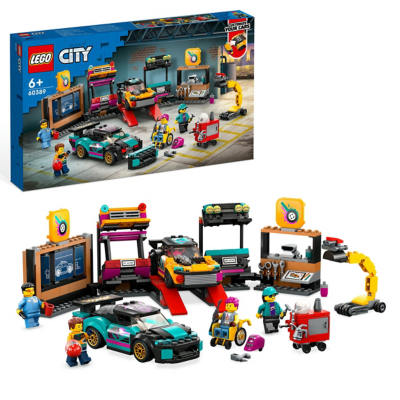 LEGO City Custom Car Garage Mechanic Set 60389 | Toys & Character ...