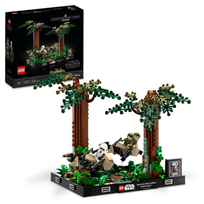 LEGO Star Wars Endor Speeder Chase Diorama Set 75353 | Toys & Character ...