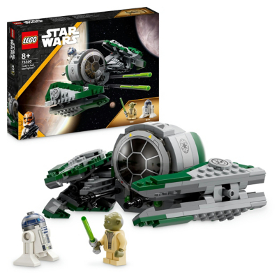 LEGO Star Wars Yoda's Jedi Starfighter Set with R2-D2 75360 | Toys ...
