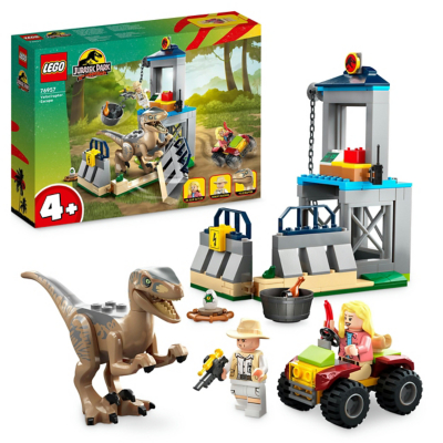 LEGO Jurassic Park Velociraptor Escape Toy Set 76957 | Toys & Character ...