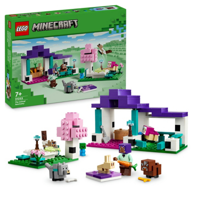 LEGO Minecraft The Animal Sanctuary Toy Set 21253 | Toys & Character ...