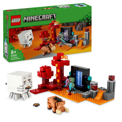 LEGO Minecraft The Nether Portal Ambush Toy 21255 | Toys & Character ...