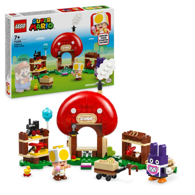 LEGO Super Mario Nabbit at Toad’s Shop Expansion Set 71429 | Toys ...