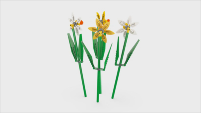 LEGO Creator Daffodils Artificial Faux Flowers Set 40747 | Toys ...