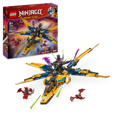 LEGO NINJAGO Ras and Arin’s Super Storm Jet 71833 | LEGO | George at ASDA