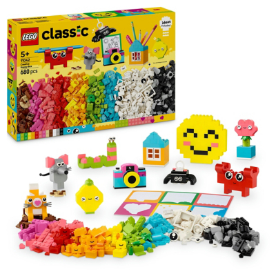 LEGO Classic Creative Happy Box Building Toys 11042 | LEGO | George at ASDA