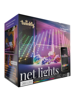 Twinkly Net Lights 260 RGB LEDs | Christmas | George at ASDA