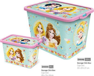 Disney Princess Storage Boxes | Home | George at ASDA
