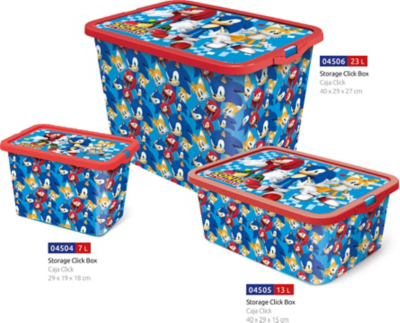 Sonic the Hedgehog Storage Boxes | Home | George at ASDA