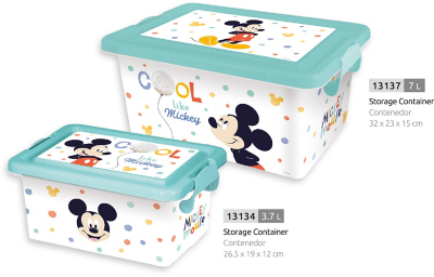 Disney Mickey Mouse Storage Boxes | Home | George at ASDA