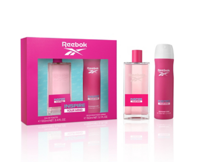 Reebok Inspire Your Mind for Her 100ml EDT Gift Set | Women | George at ...