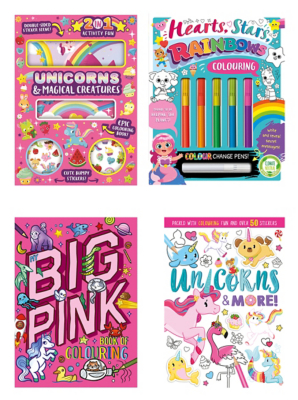 Unicorns and Colourmania Activity Bundle | School | George at ASDA