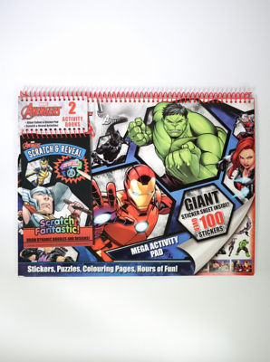 Marvel Avengers: Mega Activity Pad | School | George at ASDA
