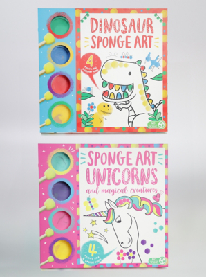 Sponge Art Bundle | School | George at ASDA