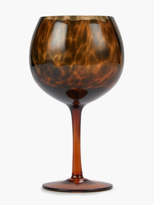 Tortoise Shell Gin Glass - Set of 4 | George at ASDA