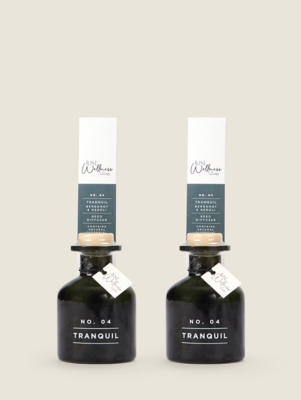 Green Tranquil Scented Reed Diffuser - Set of 2 | George at ASDA