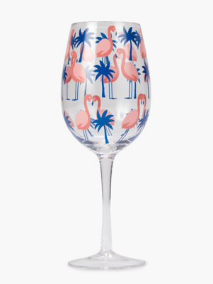 Pink Flamingo Wine Glass - Set of 4 | George at ASDA