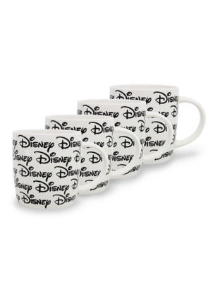 Disney Logo Mug - Set of 4 | George at ASDA