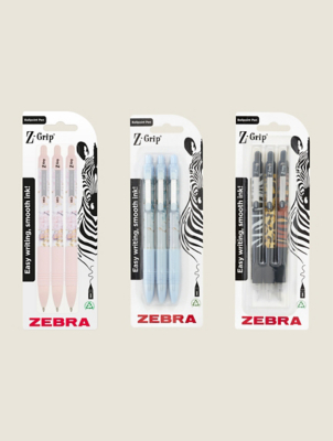 Zebra Z-Grip Fashion Essentials School Set | George at ASDA