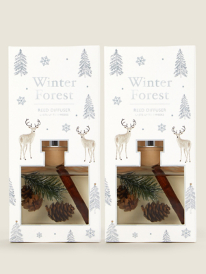 Winter Forest Botanical Reed Diffuser - Set of 2 | George at ASDA