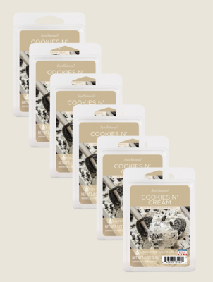 Scentsational Wax Cubes Cookies And Cream - Set of 6 | George at ASDA