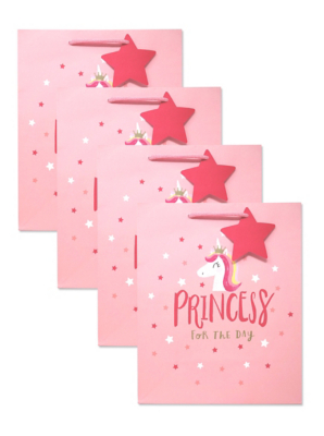 Princess For The Day Large Gift Bag - Set of 4 | George at ASDA