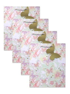 Butterfly Large Gift Bag - Set of 4 | George at ASDA