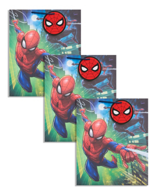 Spiderman Gift Bag - Set of 3 | George at ASDA
