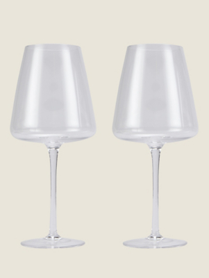 Modern Wine Glass - Set of 4 | George at ASDA