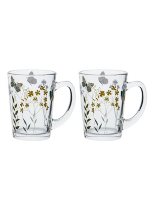 Butterfly Meadow Tea Mug - Set of 2 | George at ASDA