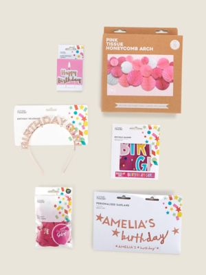 Birthday Girl Party Kit | George at ASDA