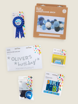 Birthday Boy Party Kit | George at ASDA