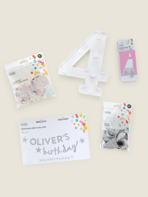 4th Birthday Party Bundle | George at ASDA