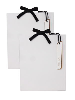 Premium Sculptured Large Portrait Gift Bag - Set of 2 | George at ASDA