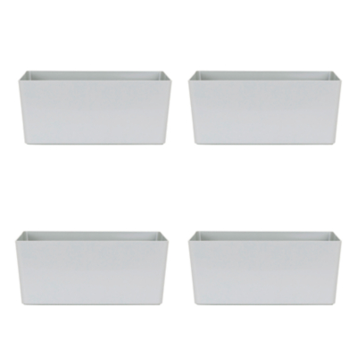 Studio Basket 5.02 Rectangular Grey - Set of 4 | George at ASDA