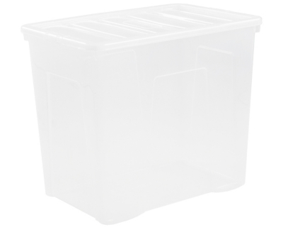 Crystal 160L Box & Lid Clear | George at ASDA