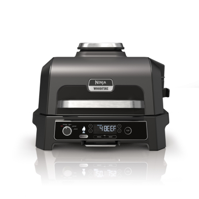 Ninja Woodfire Pro XL Electric BBQ Grill With Free Cover | George at ASDA